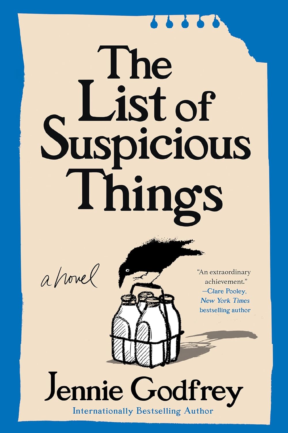 Book Review: List of Suspicious Things by Jennie Godfrey | Crimespree ...
